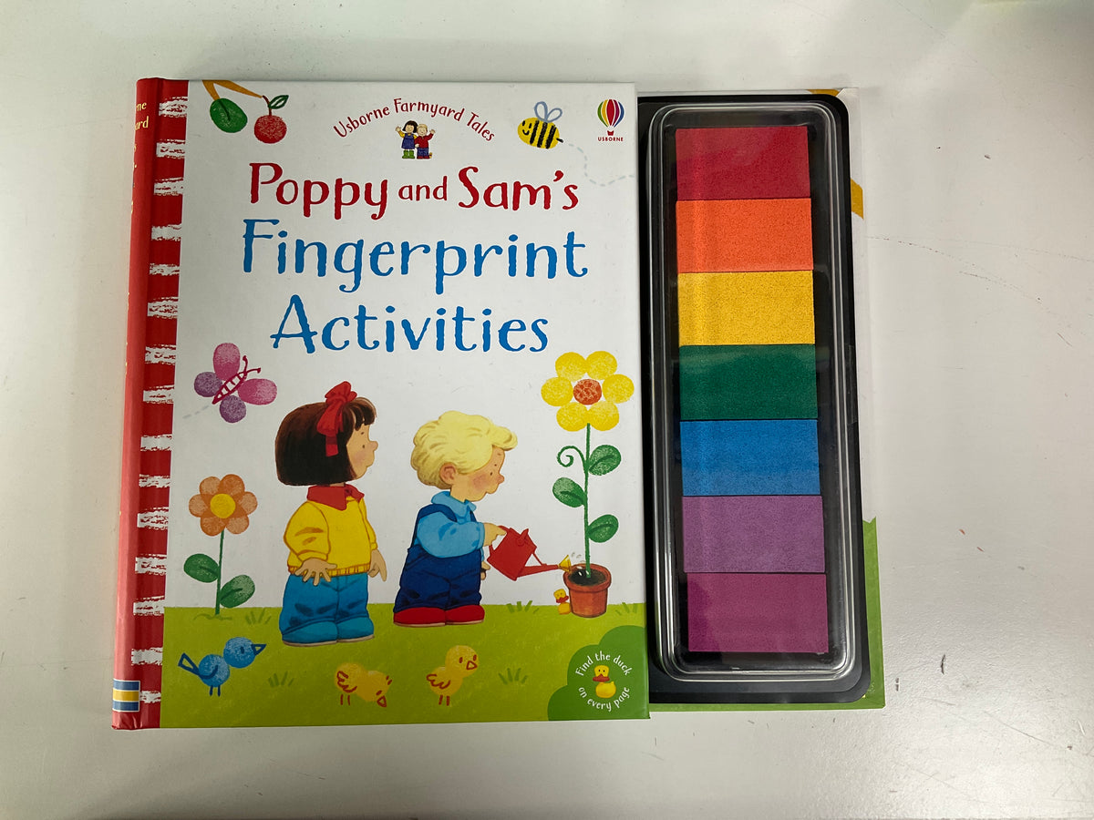 POPPY AND SAM'S FINGERPRINT ACTIVITIES– Roberts of Bangor